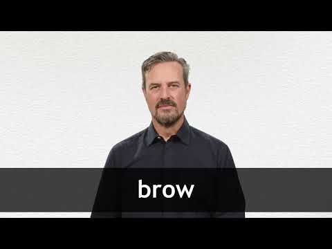 BROW definition and meaning | Collins English Dictionary