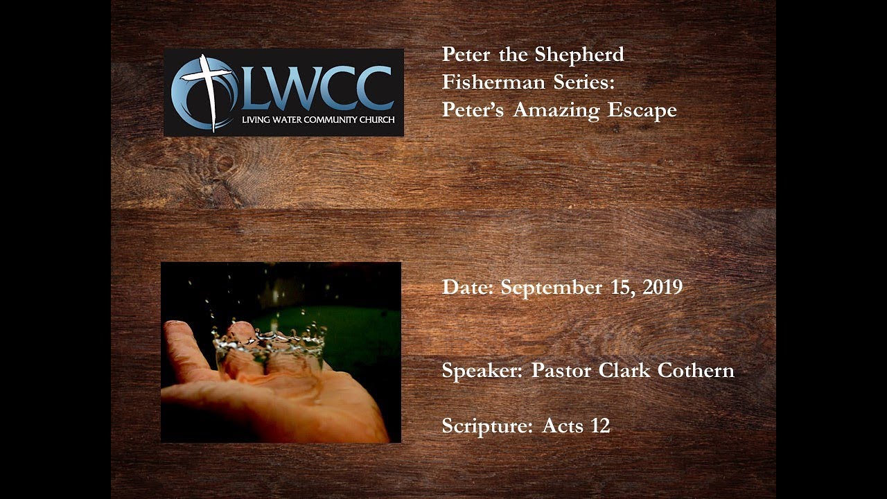 Peter the Shepherd Fisherman Series: Peter's Amazing Escape