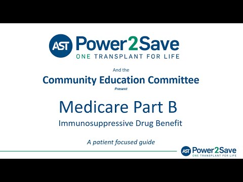 Medicare Immunosuppressive Drug Coverage - What is it?