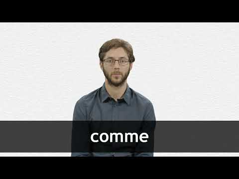 English Translation of “COMME” | Collins French-English Dictionary