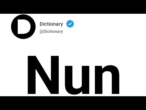 Nun Meaning In English