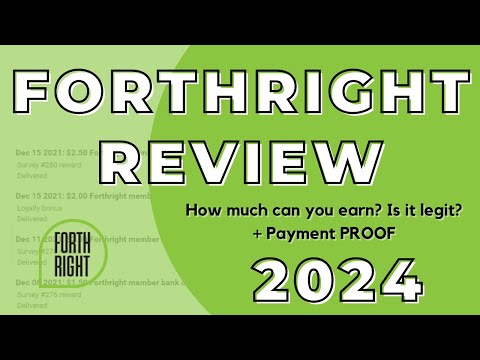 Forthright Surveys Review [2024] - How much can you earn?