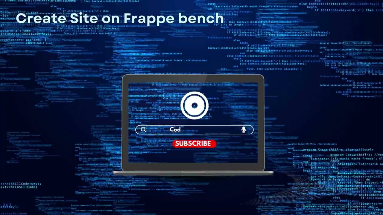 Lesson 2 | How to Create a Frappe Site Using Bench | Frappe Framework Tutorial