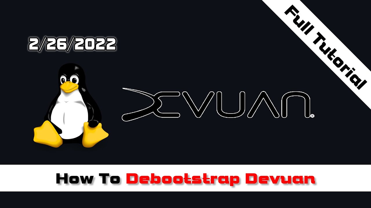 How To Debootstap Install Devuan