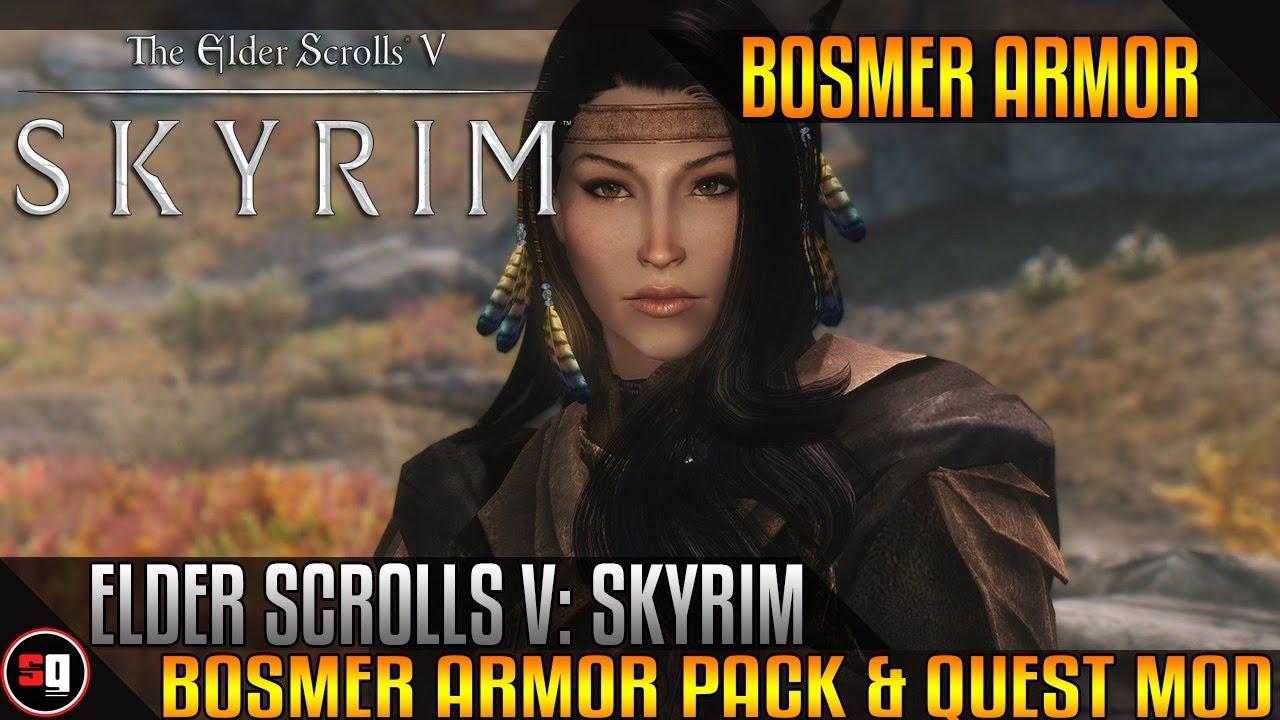 The Elder Scrolls V: Skyrim - Bosmer Armor Pack & Quest