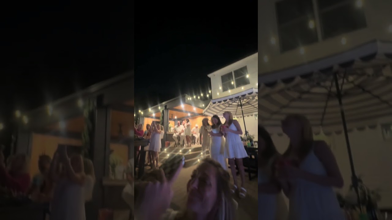 Epic party on a deck we built!