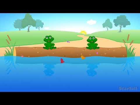Five Little Speckled Frogs a Starfall™™ Movie from Starfall.com