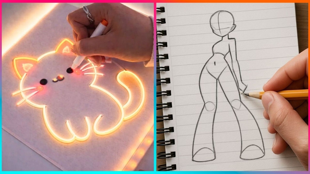 Easy Art TIPS & HACKS To Do When Bored