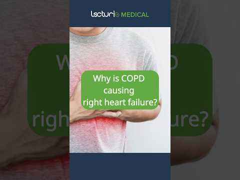 COPD and Heart Failure: What's the Connection? ❤️🫁 #COPD #HeartHealth #usmlestep