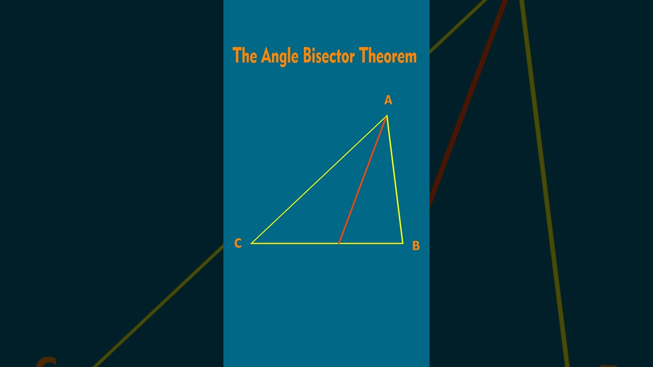 The Angle Bisector Theorem