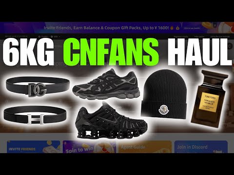 CN FANS 6KG Haul Italia + Spreadsheet (Sp5der, Moncler, Shox, Tom Ford, Asics, ecc.)