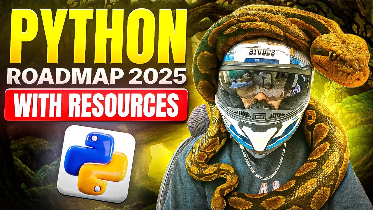 The Ultimate Python Programming Roadmap (Before you Start)🐍 || HandsOn with Resources