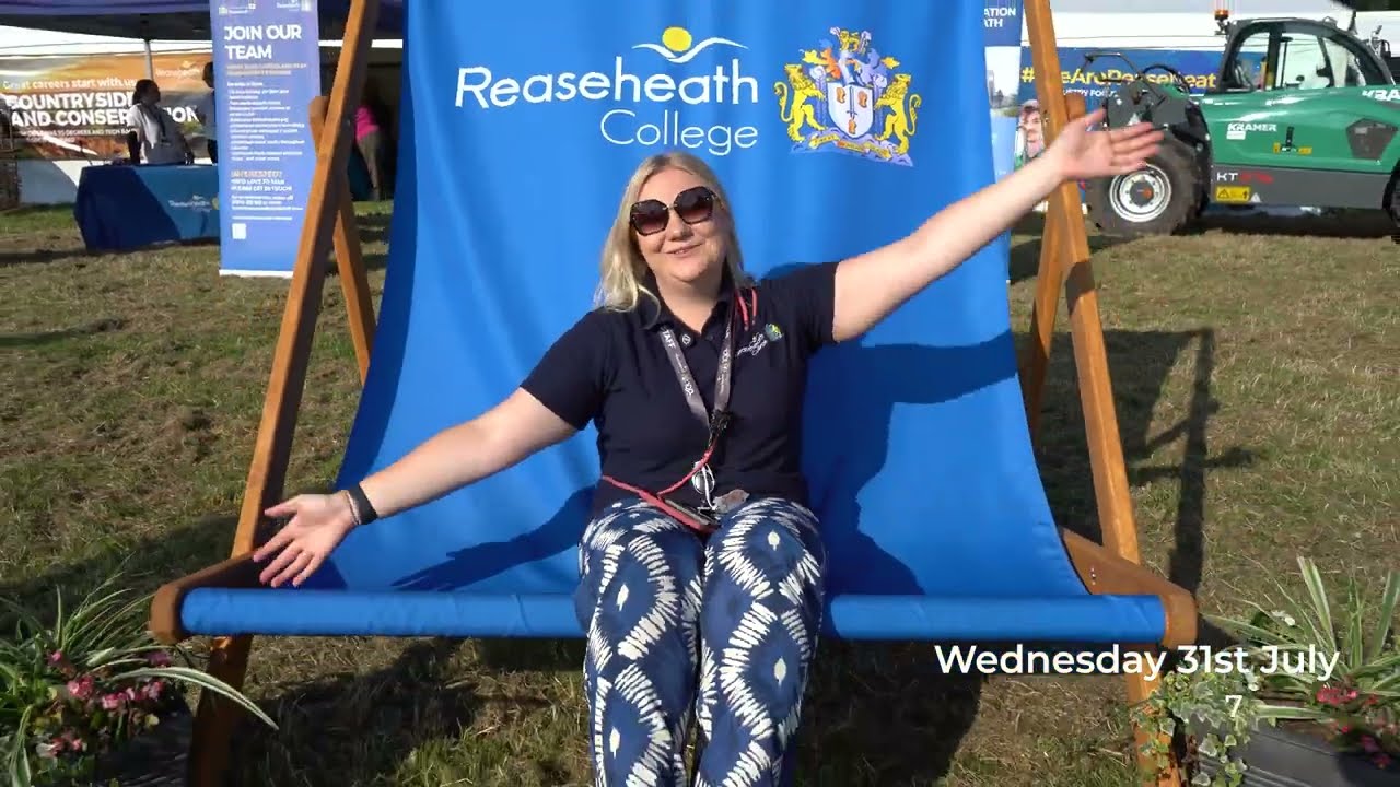 Reaseheath at the Nantwich Show 2024 - Behind the Scenes