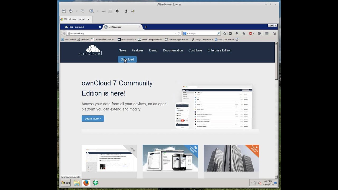 Getting Started with OwnCloud