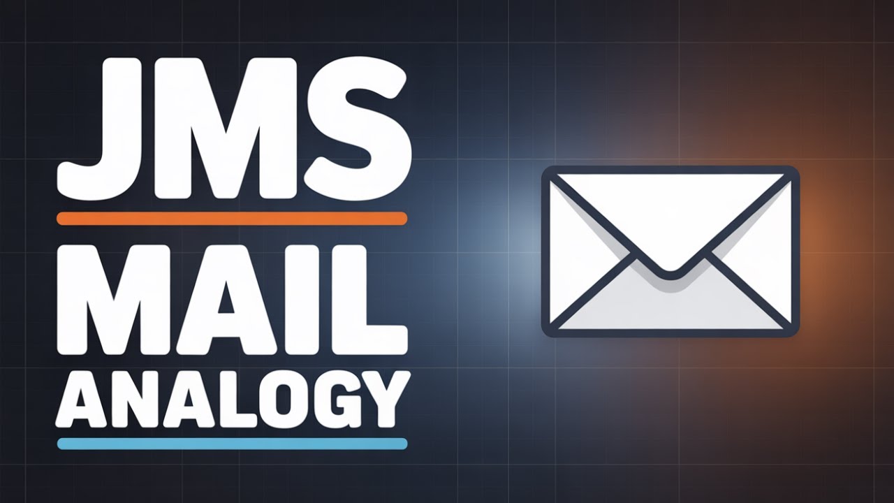 How JMS Works – Simple Beginner’s Guide Using Mail Analogy | Java Message Service