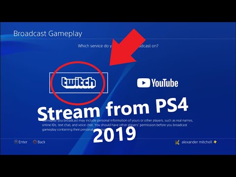 HOW TO STREAM on Twitch From PS4