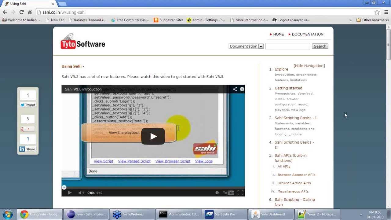 Sahi Pro   A comprehensive demo
