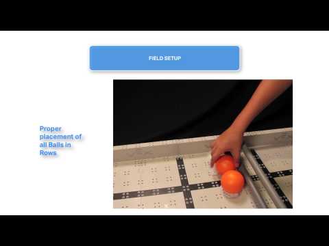VIQC Bank Shot Referee Training Chapter 3 - Field Setup & Reset