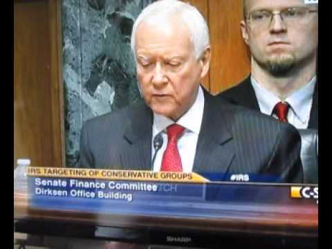 IRS in the Hot Seat Senate Finance Committee Opening Statements