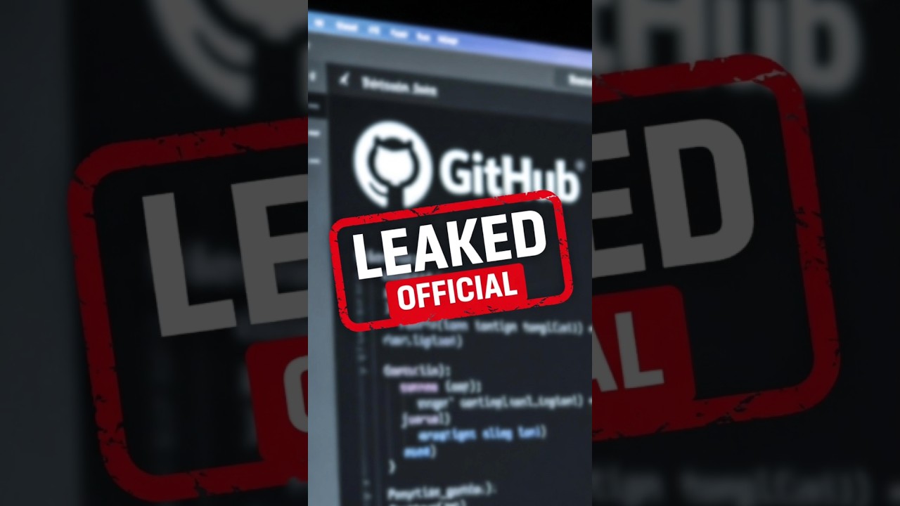 AI System Prompts LEAKED — Someone Exposed $1 Billion GitHub Repo for FREE 🔴