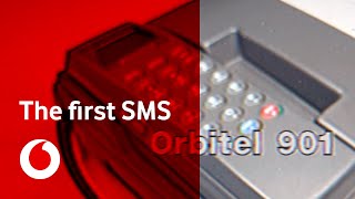 Vodafone 30 years since the first ever SMS | Orbitel 901 advert uk