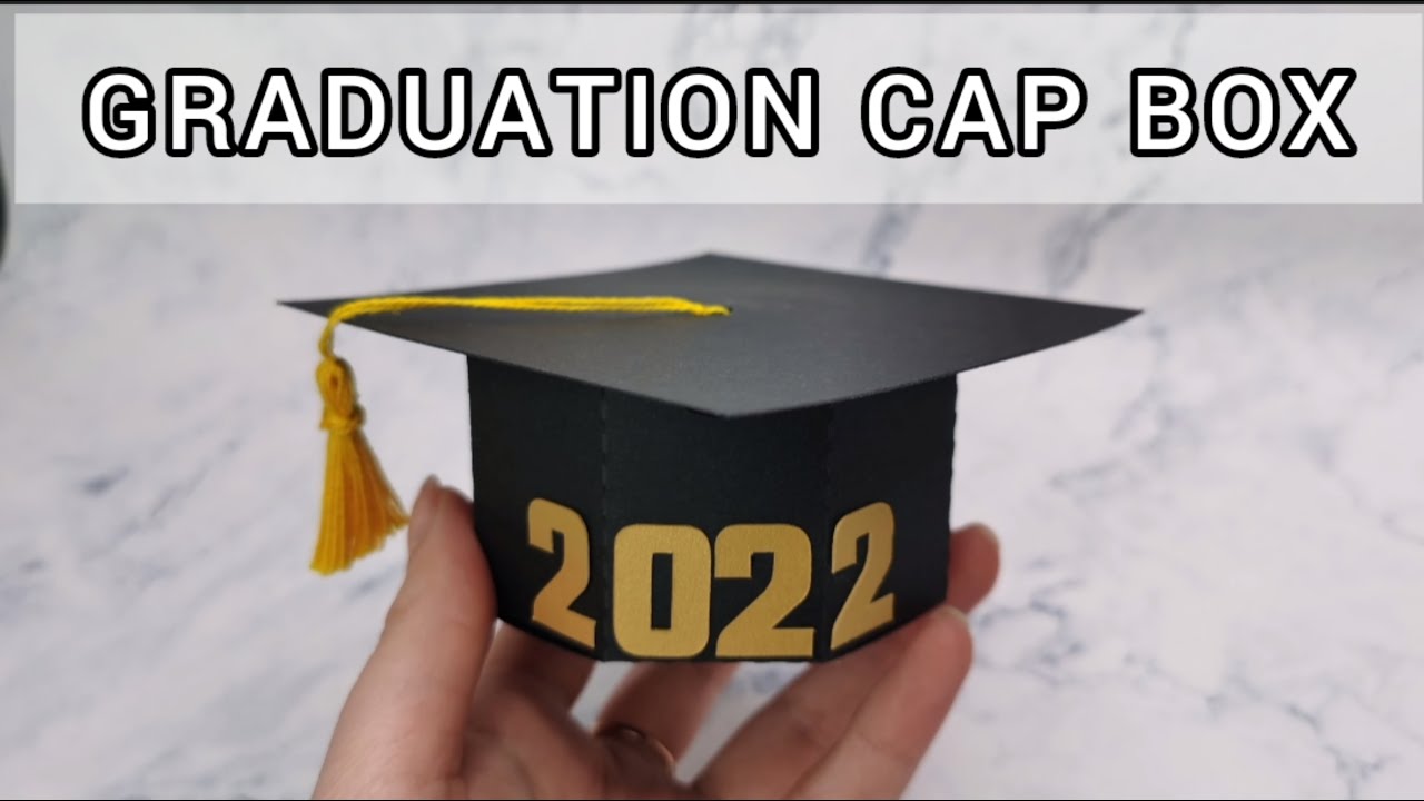 DIY - GRADUATION CAP BOX - box assembly instructions