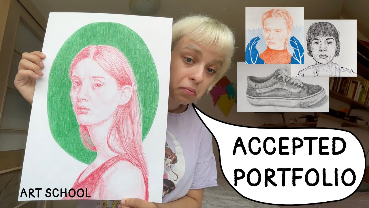 This Portfolio Got Me Into Art School / ACCEPTED Illustration Portfolio (ALUO)