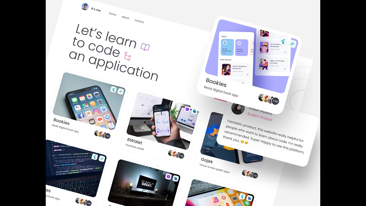 Belajar Responsive Website Next Js dan Tailwind CSS
