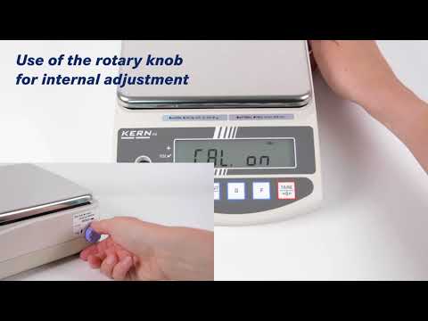 The classic laboratory balance with robust, high-quality tuning fork measuring system | KERN EW EG