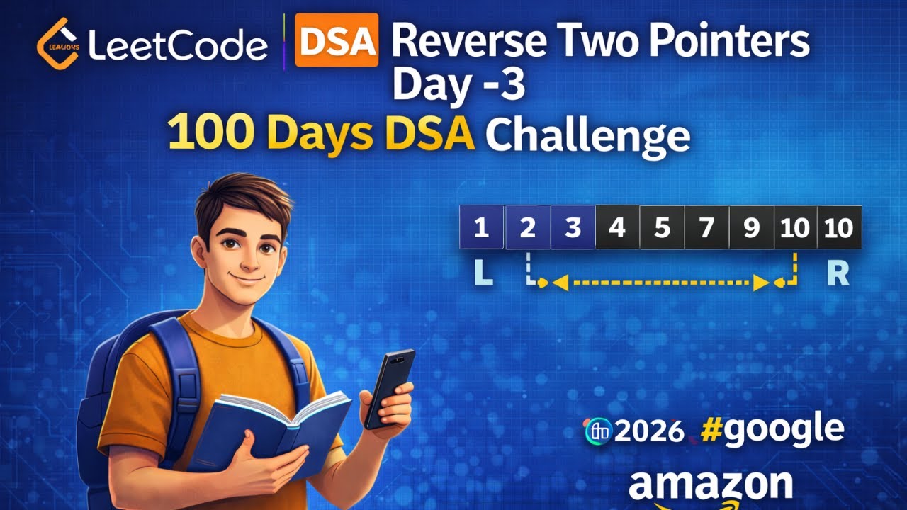 LeetCode DSA Day 11 | 100 Days DSA Challenge |Sliding Window| Placement Prep #2026 #google #amazon