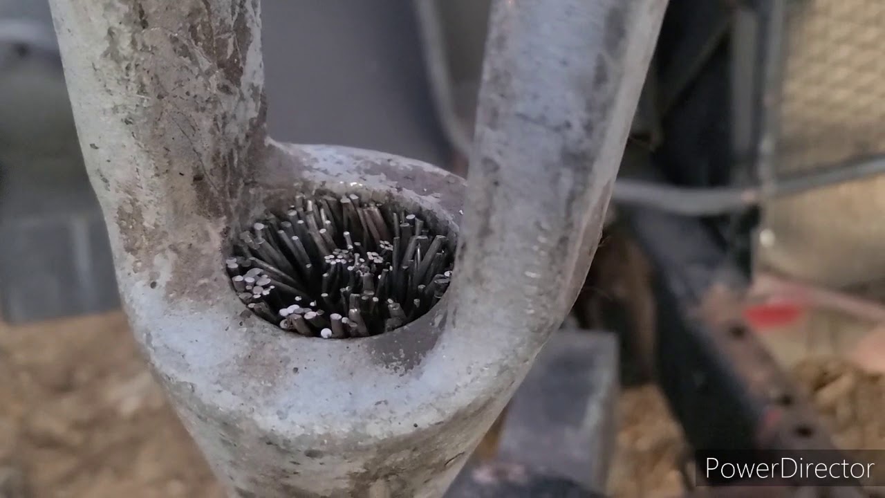 Crosby Closed Spelter Socket install with WireLock