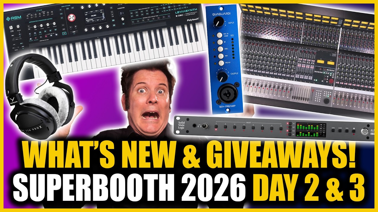 BEST Audio Gear of SuperBooth 2026 Berlin: Day Two and Three