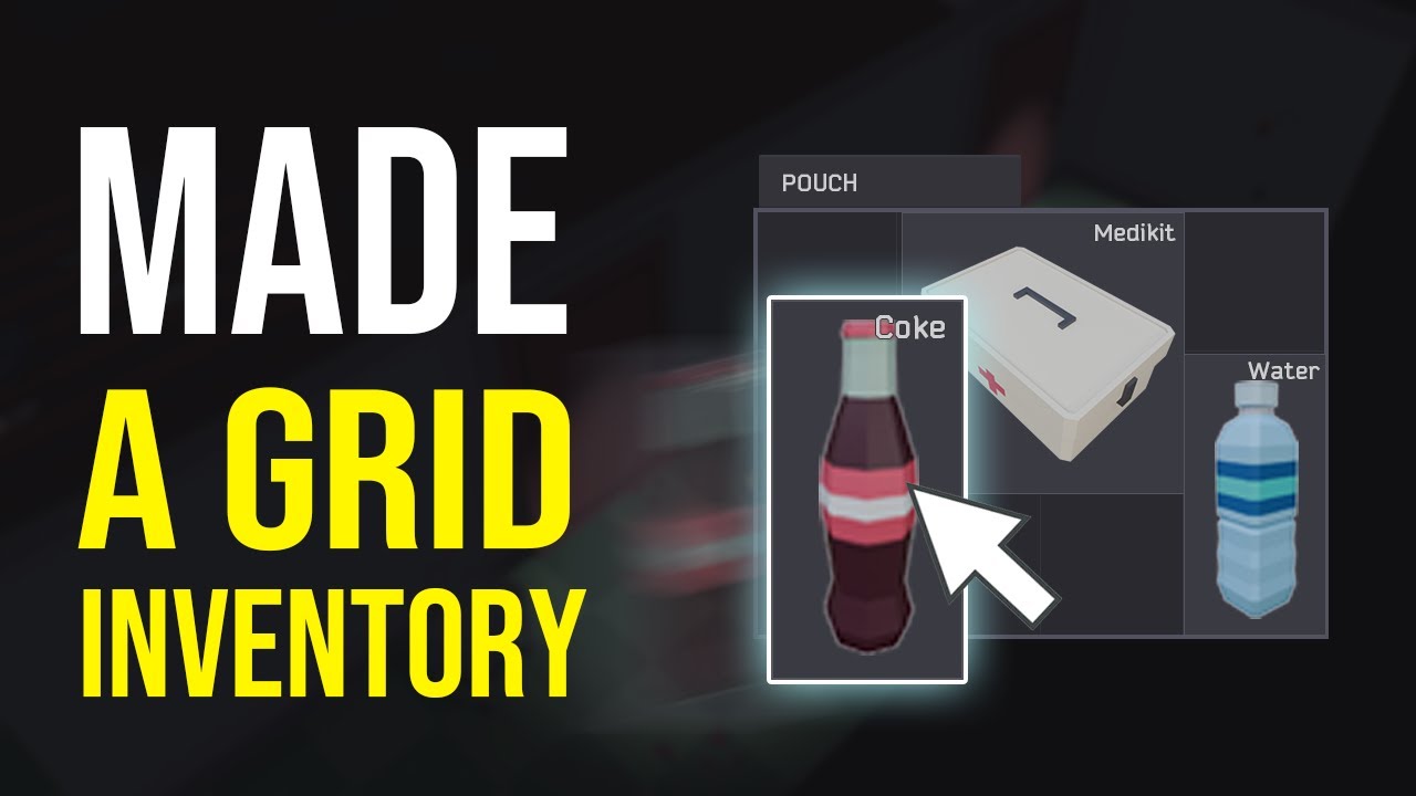 Making a Grid Inventory in My Game : Devlog