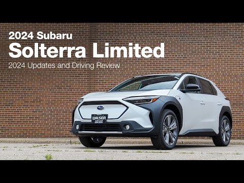 2024 Subaru Solterra Limited Driving Review | 24' Model Year Updates