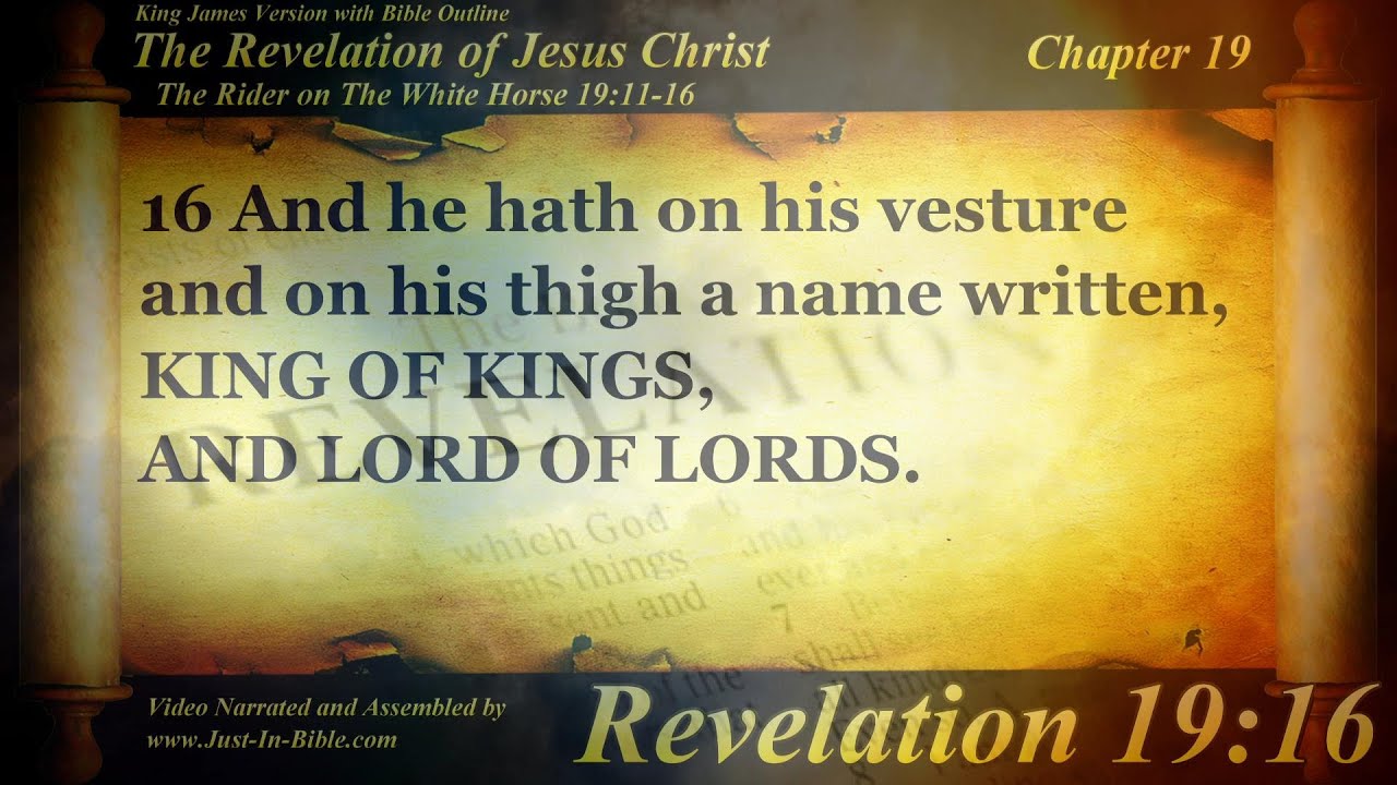 Revelation Chapter 19 - Bible Book 66 - Holy Bible Audio Text - KJV King James Read Along Bible