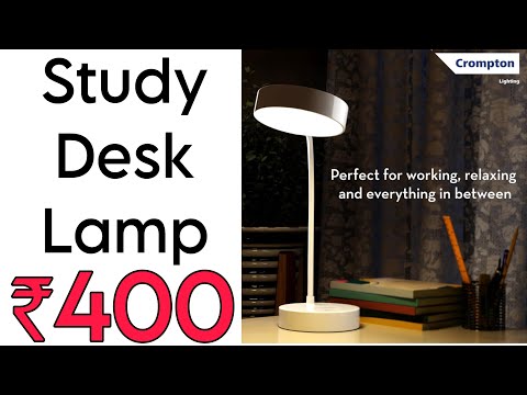 Best study lamp under 500 | Crompton desk study lamp light deskmate | Best night lamp