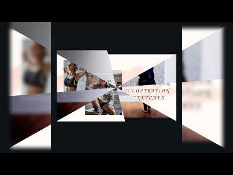 Fashion portfolio |sportswear illustration sketches|