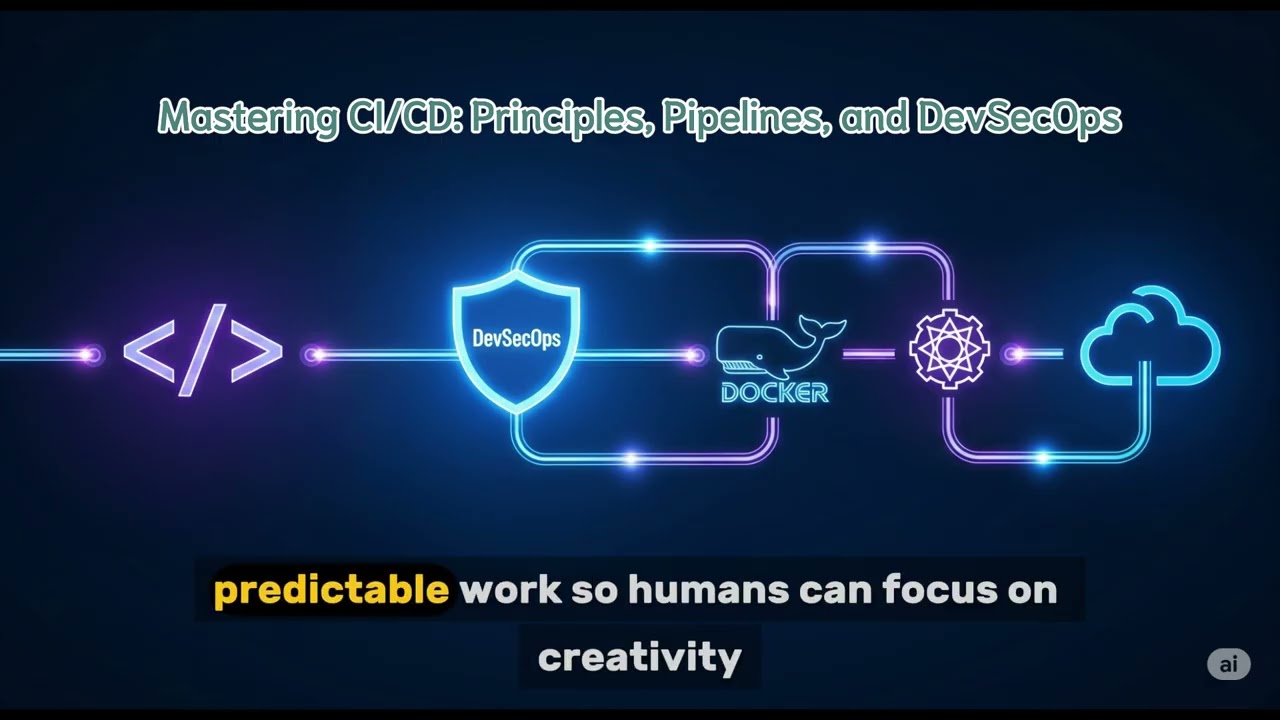 Mastering CI/CD: Principles, Pipelines, and DevSecOps