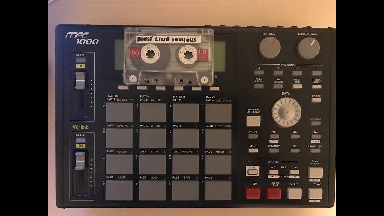 Akai MPC 1000 - house test 2