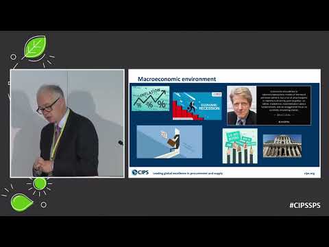 Macroeconomic environment with Dr John Glen – CIPS Sustainable Procurement Summit 2022