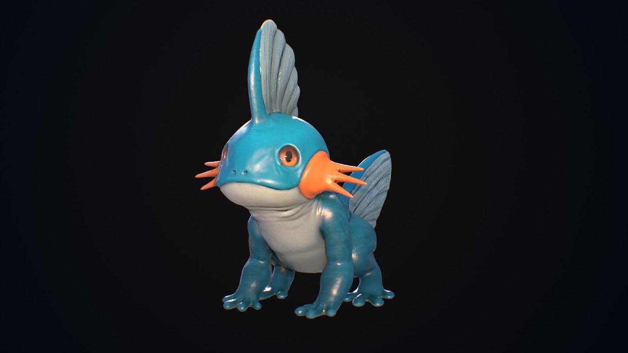 Realistic Pokemon | Mudkip