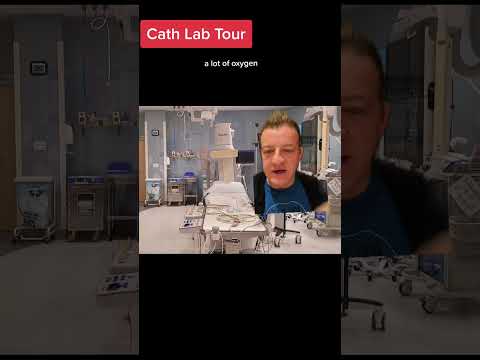 Tour if a cardiac Cath lab!