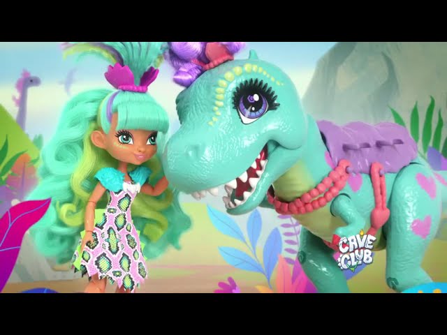 Cave Club Rockelle Puppe & Tyrasaurus Figur - kaufen bei Galaxus