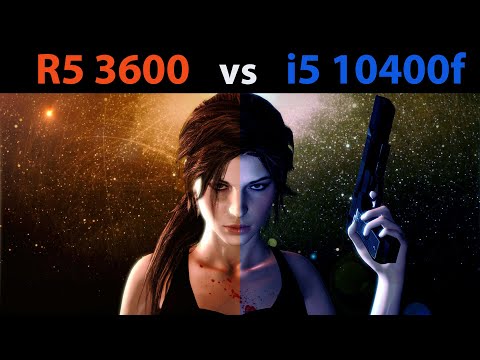 i5 10400f vs Ryzen 5 3600 gaming tests
