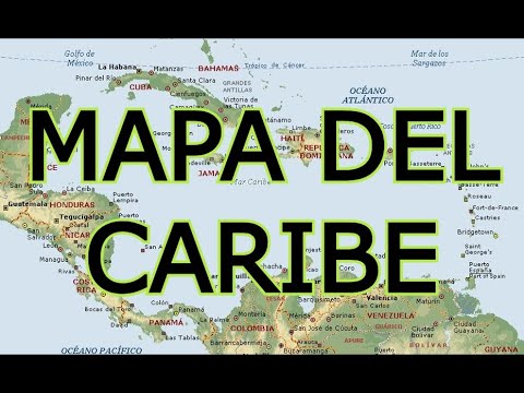 MAPA DEL CARIBE