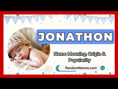 Jonathon - Baby Boy Name Meaning, Origin & Popularity - RandomNames.com
