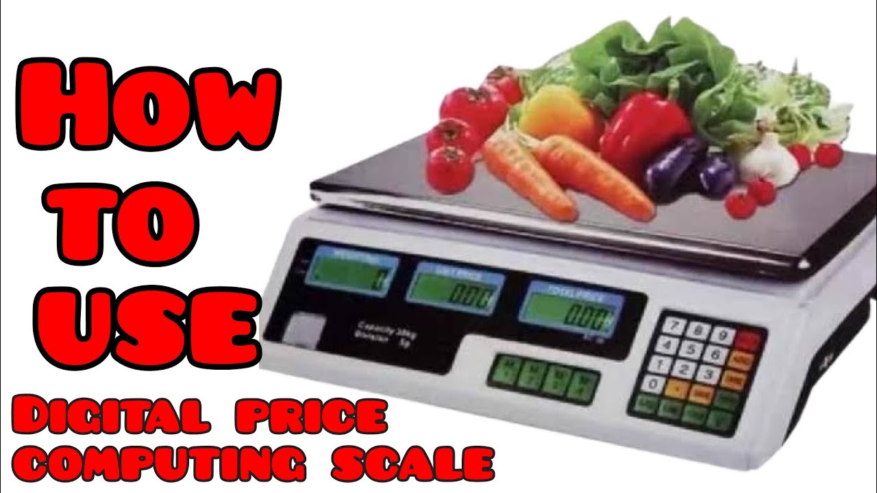 How to use F 1976 | digital price computing scale