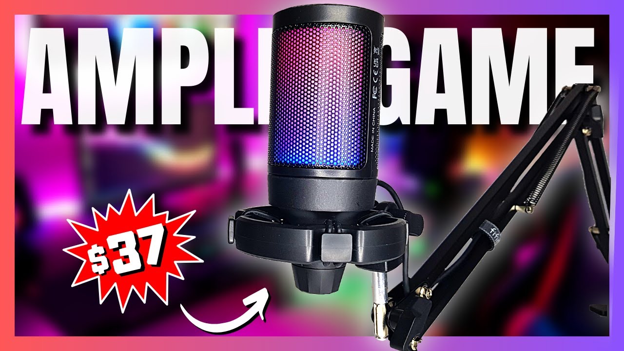💥 The Best Cheap Microphone for Streaming?? - FIFINE AMPLIGAME A6T Review