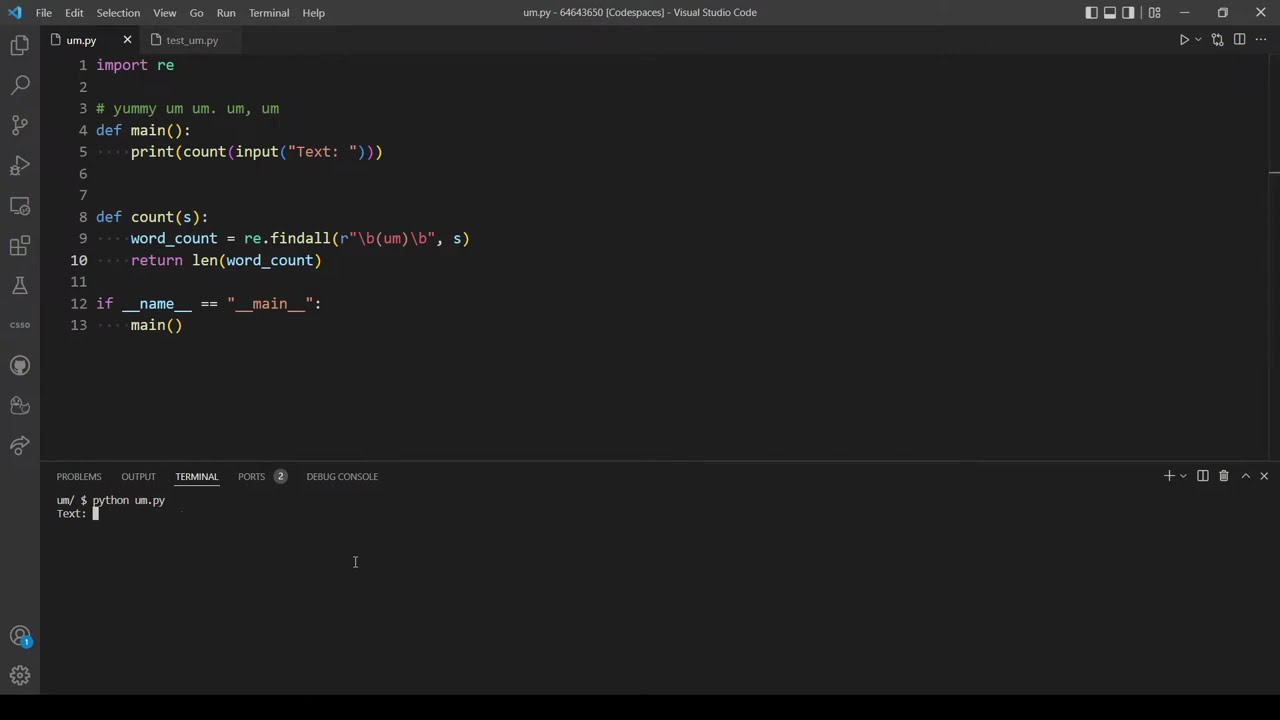 Regular, um, Expressions -Problem Set 7 (CS50's Introduction to Programming with Python)