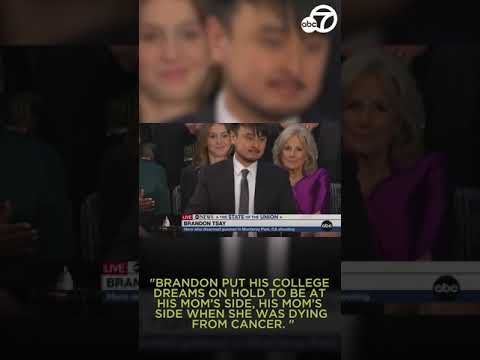 President Biden recognizes Brandon Tsay, who disarmed Monterey Park shooter